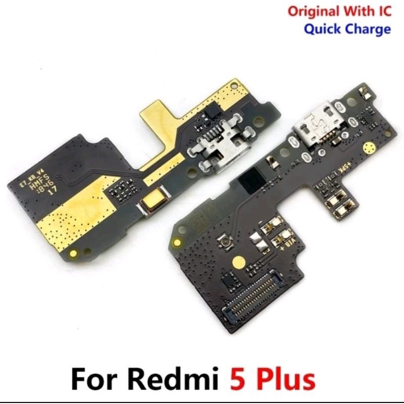 Xiaomi Redmi 5 Casing Board Plus Pcb Board Mic Charger Connector ...