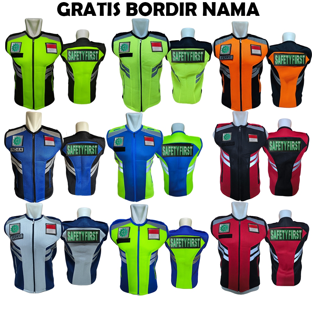 Safety First Project Vest Latest Premium Thick Material | Shopee Malaysia