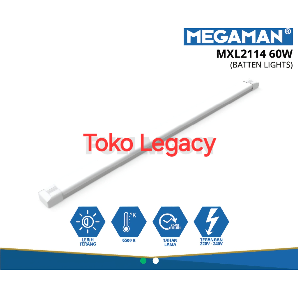 Megaman Led Batten 60Watt 80W High Power Cold Storage Light Batten ...