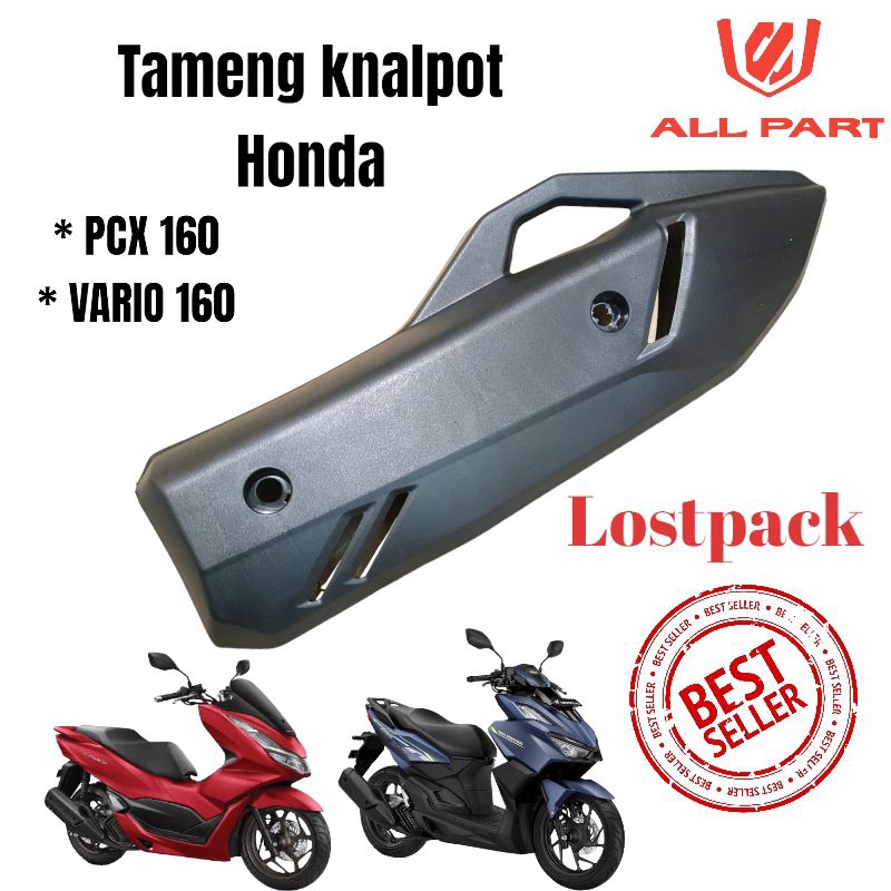 Honda pcx 160 vario 160 exhaust protective cover shield, part code K1Z ...
