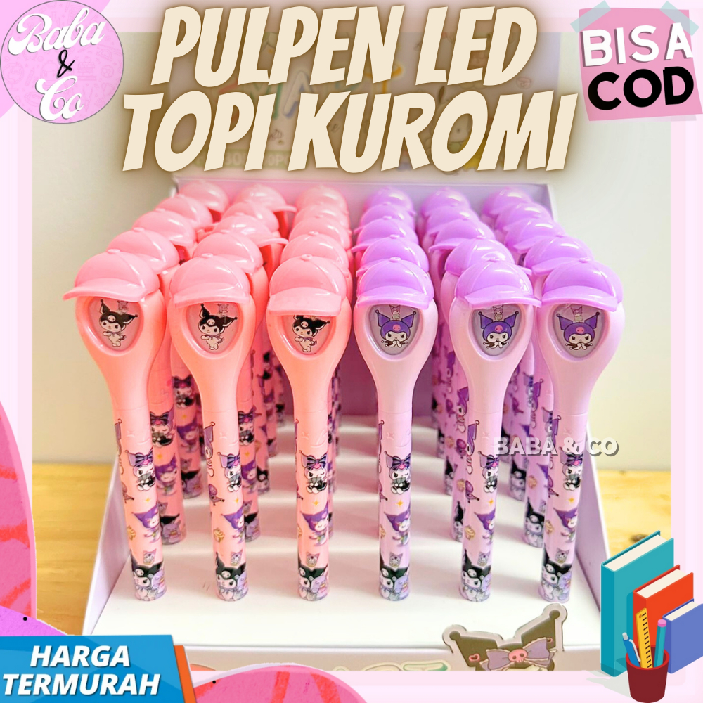 Kuromi Hat LED PEN GEL KUROMI LED Light Hat KUROMI SANRIO PEN SANRIO ...