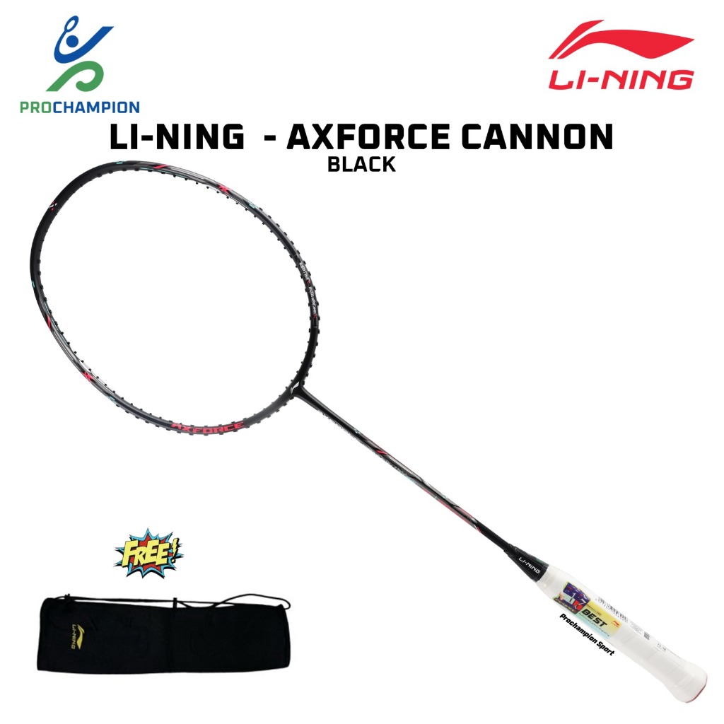 Original Badminton Racket AXFORCE AX FORCE CANNON 5U And 4u AYPT307-1 ...