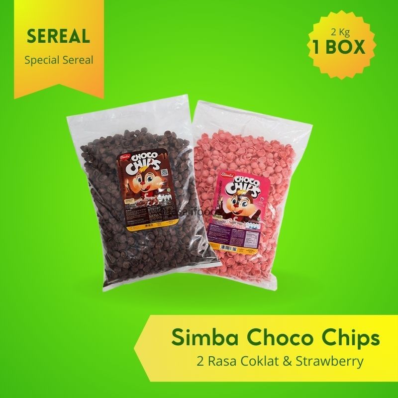 Bali Farm x Simba - Cereal Choco Chips / Strawberry Flavor / Chocolate ...