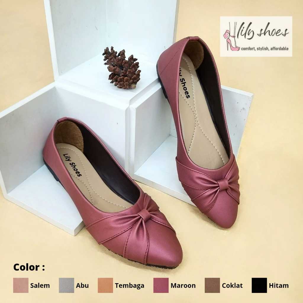 Lily SHOES - Slovia Women's Ballerina Flatshoes / Teplek Pita Casual ...