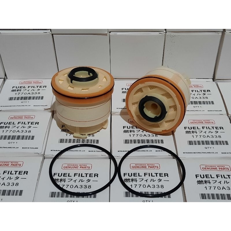 Fuel filter diesel all new pajero sport triton hdx hiace 1770a338 23390 ...