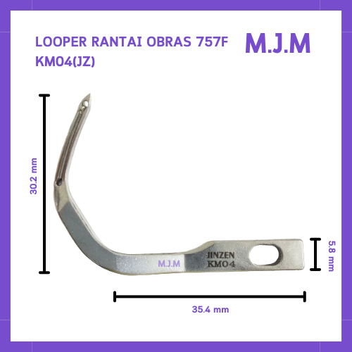 MESIN Km04 Loper Overlock Sewing Machine 757-767 Thread 5&6/Chain ...