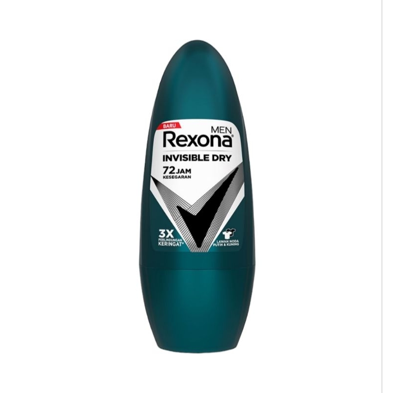 Rexona Deodorant Roll On Men Invisible Dry 45mL | Shopee Malaysia