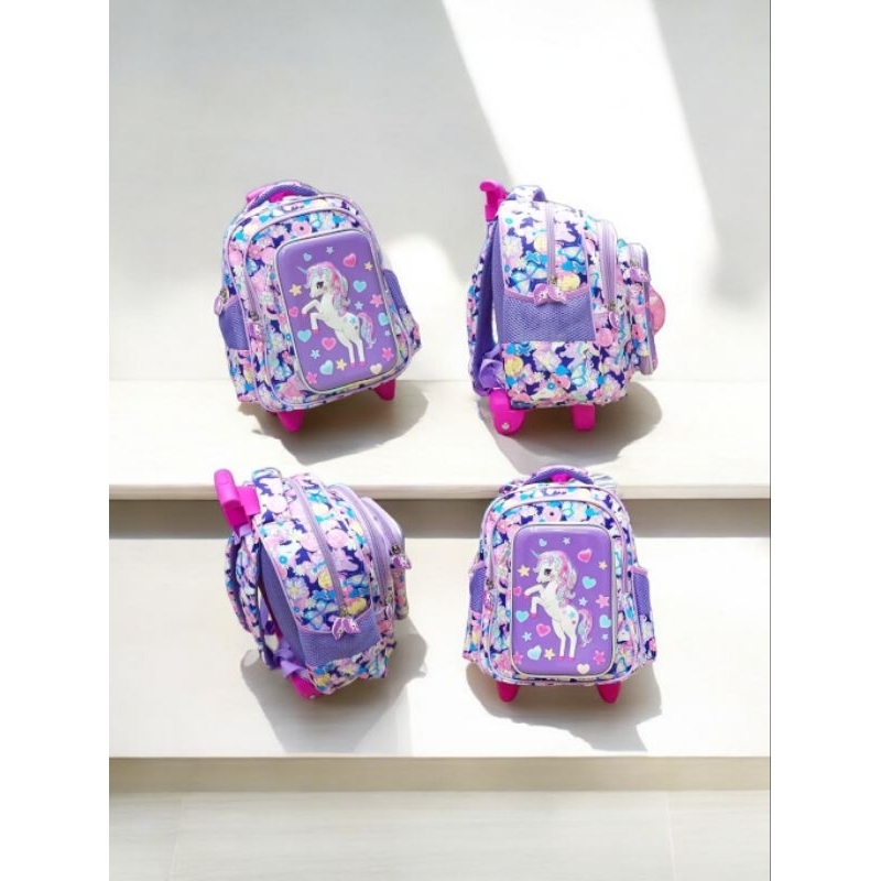 Girls Trolley Bag/Trolley Bag Kindergarten unicorn backpack/frozen ...