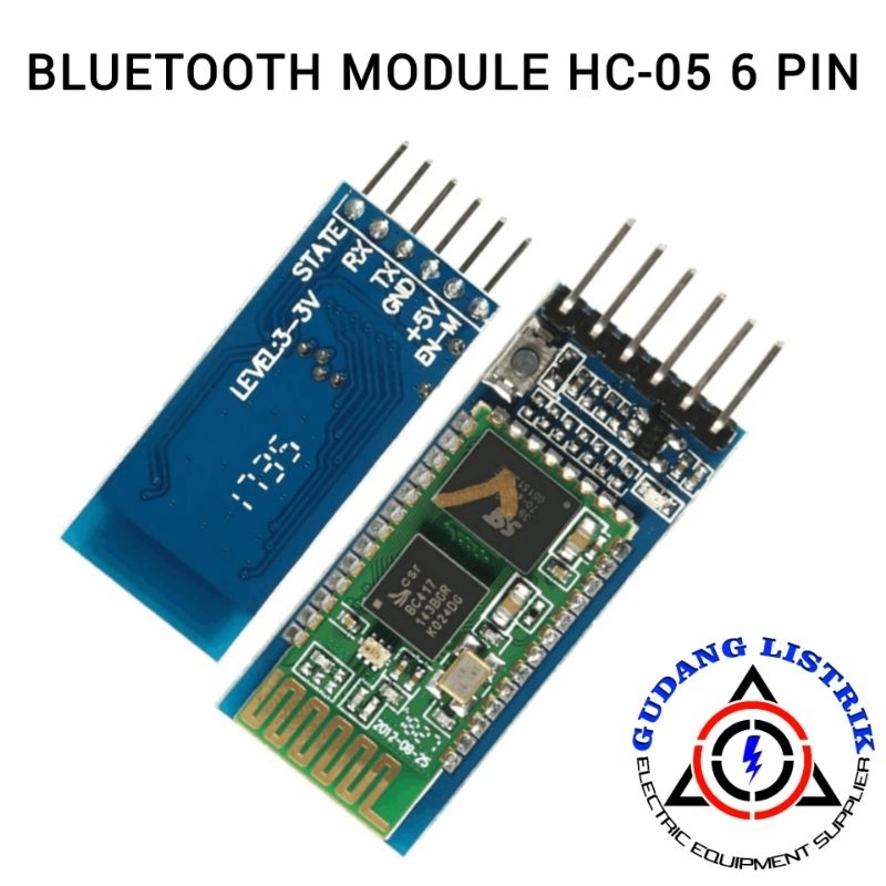 Hc 05 Bluetooth Module Arduino Hc05 6 Pin Shopee Malaysia