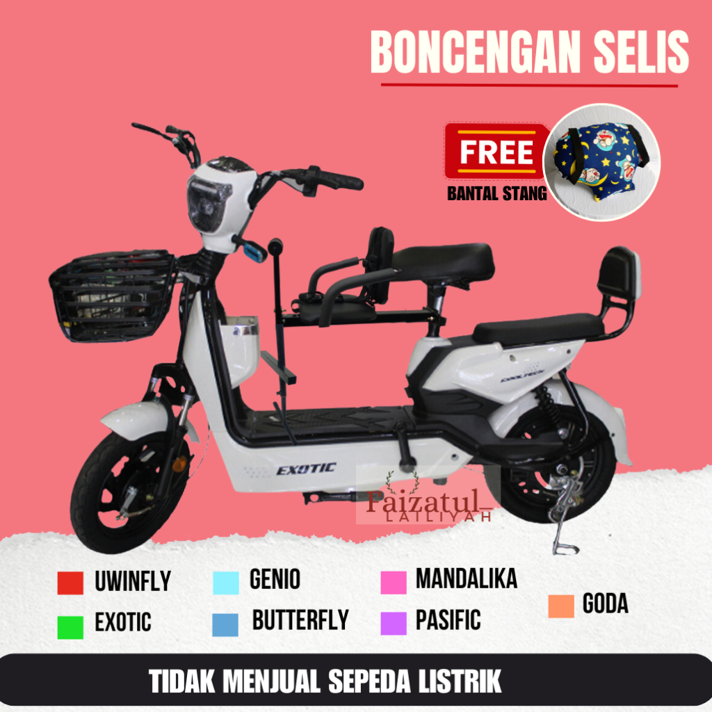 Children's Electric Bicycle Pillion. Electric Bicycle Pillion. Children ...