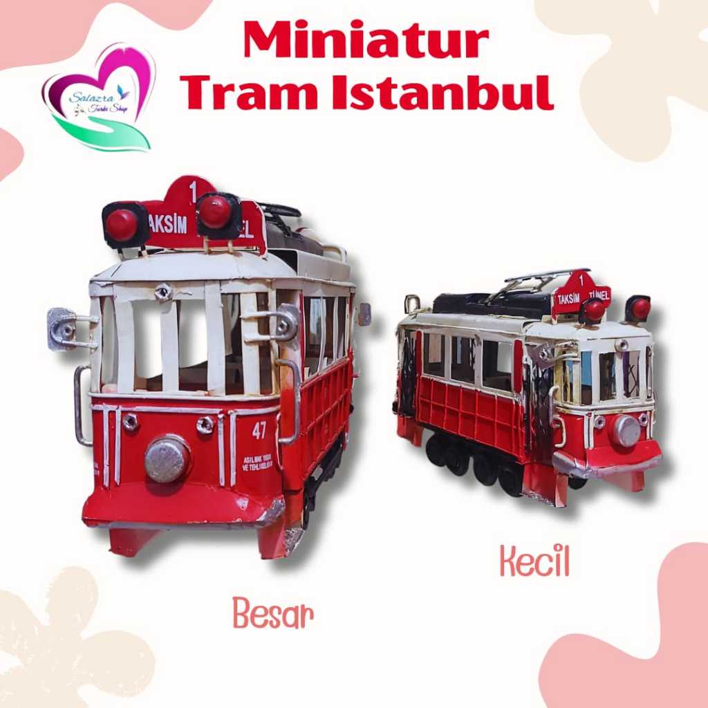 Miniature TRAM ISTANBUL | Istanbul TRAM Turkish SOUVENIR | Istanbul ...