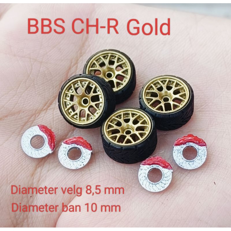 Rims + DB tires 10 mm; 10,5 mm custom diecast 64 | Shopee Malaysia