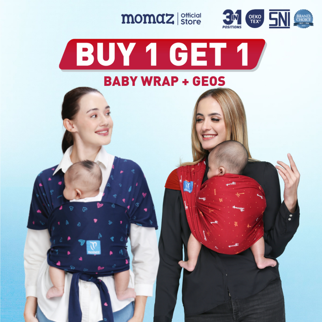 Momaz M shape Carrier Buy 1 Get 1 Side Baby Carrier - Newborn Baby ...