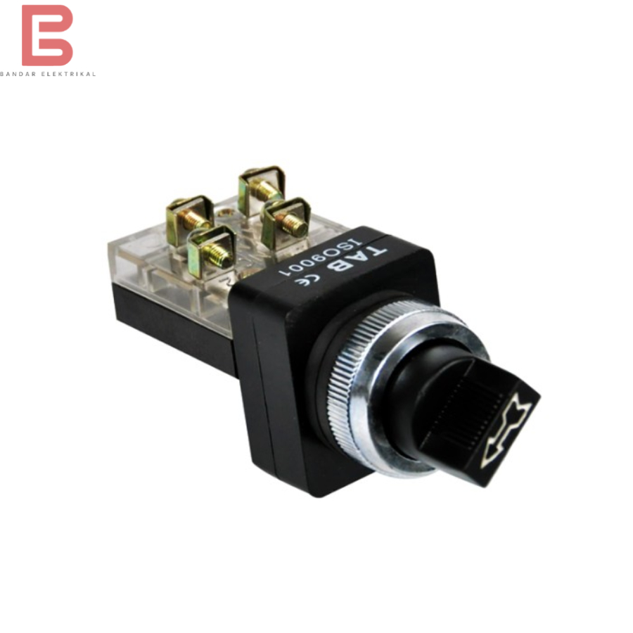 Arrow Switch Selector 25mm 2 Position Stay Put PB25X TAB | Shopee Malaysia