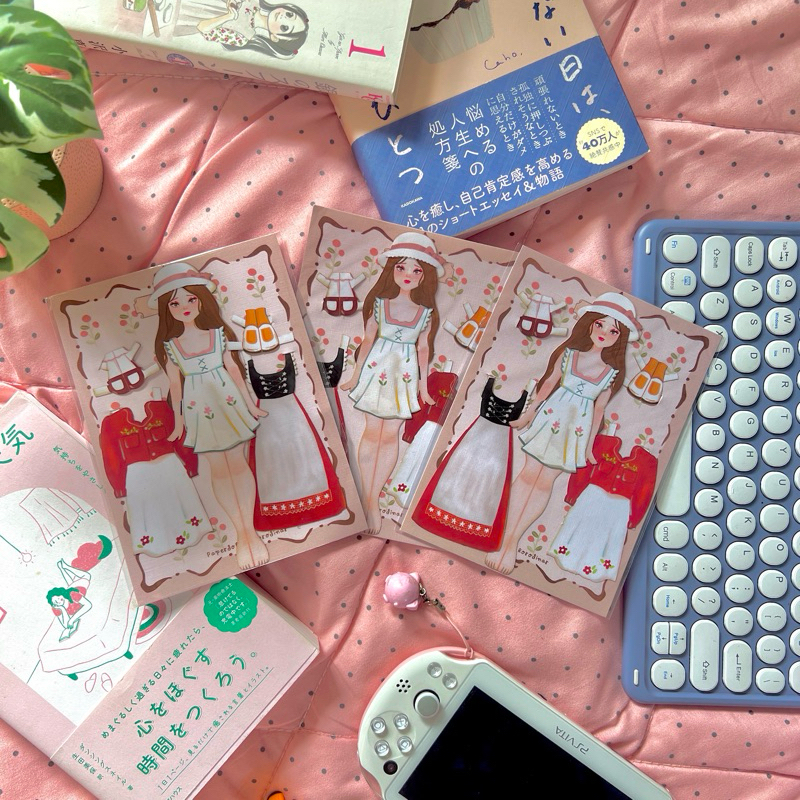 Autumn Chara - Paper doll Toy for Disassembling and Disassembling Paper ...