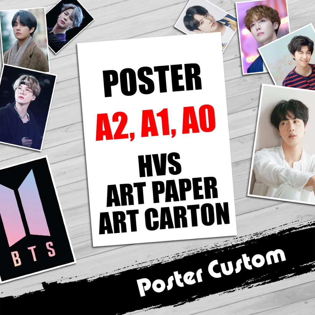 Print LARGE POSTERS IN SIZES A0, A1 AND A2 MATERIAL HVS, ART PAPER AND ...