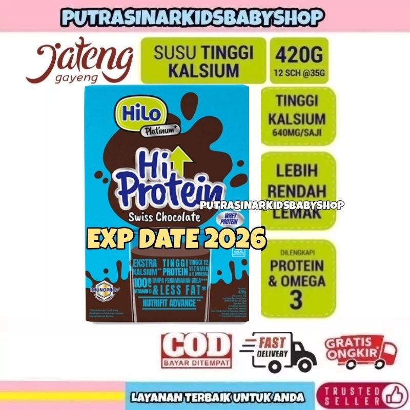 [PS] Hilo PLATINUM CHOCOLATE 420G MILK CHOCOLATE HIGH CALCIUM 420 G ...