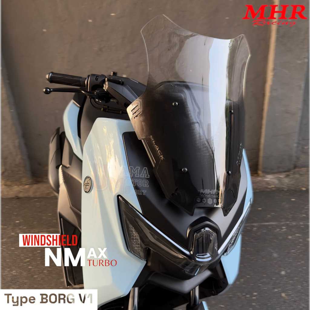 Mhr Racing Windshield Visor Nmax New 2024/Nmax Turbo/Nmax Neo/Nmax Neo ...