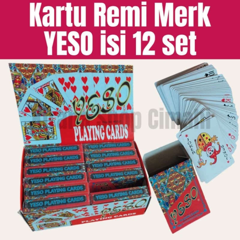 1 Box contains 12 sets of REMI BRAND YESO CARDS (1PACK-12 sets ...