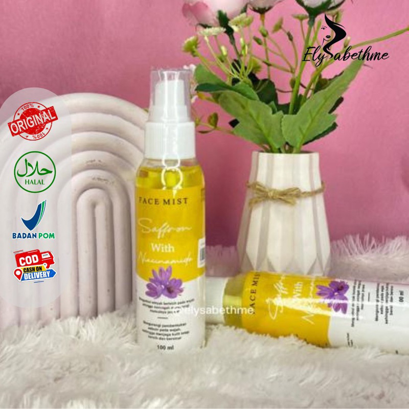 ELYSABETHME Face mist saffron original facial tonic skincare BPOM for ...