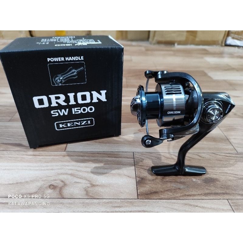 Reel Kenzi Orion 500 / 1000 / 1500 / 2000 / 3000 (SW) (Power Handle) (Bonus Hook) | Shopee Malaysia