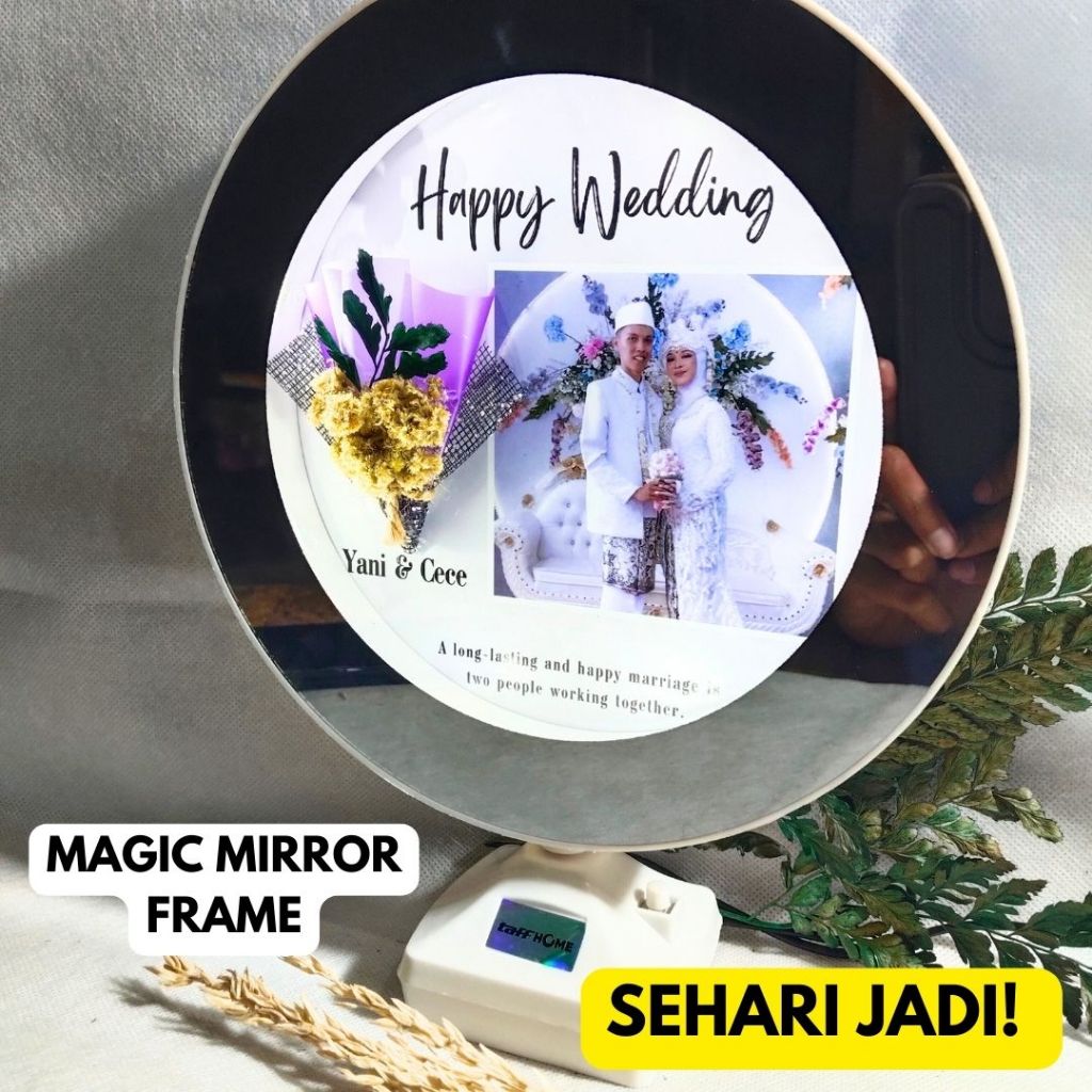 Magic MIRROR FRAME MAGIC MIRROR Free Custom Photo Birthday Gift ...