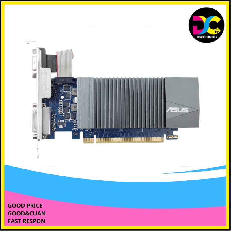 Asus GeForce GT 710 2GB GDDR5 - GT710-SL-2G-BRK | Shopee Malaysia