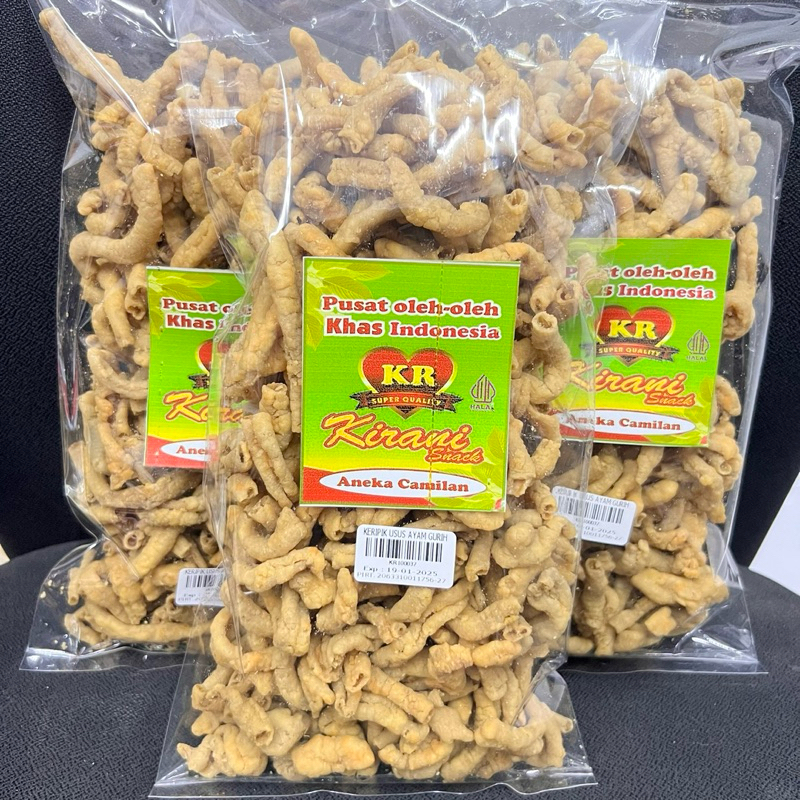 SUPER Crispy and DELICIOUS SAVORY CHICKEN INTESTINE CHIPS | Shopee Malaysia