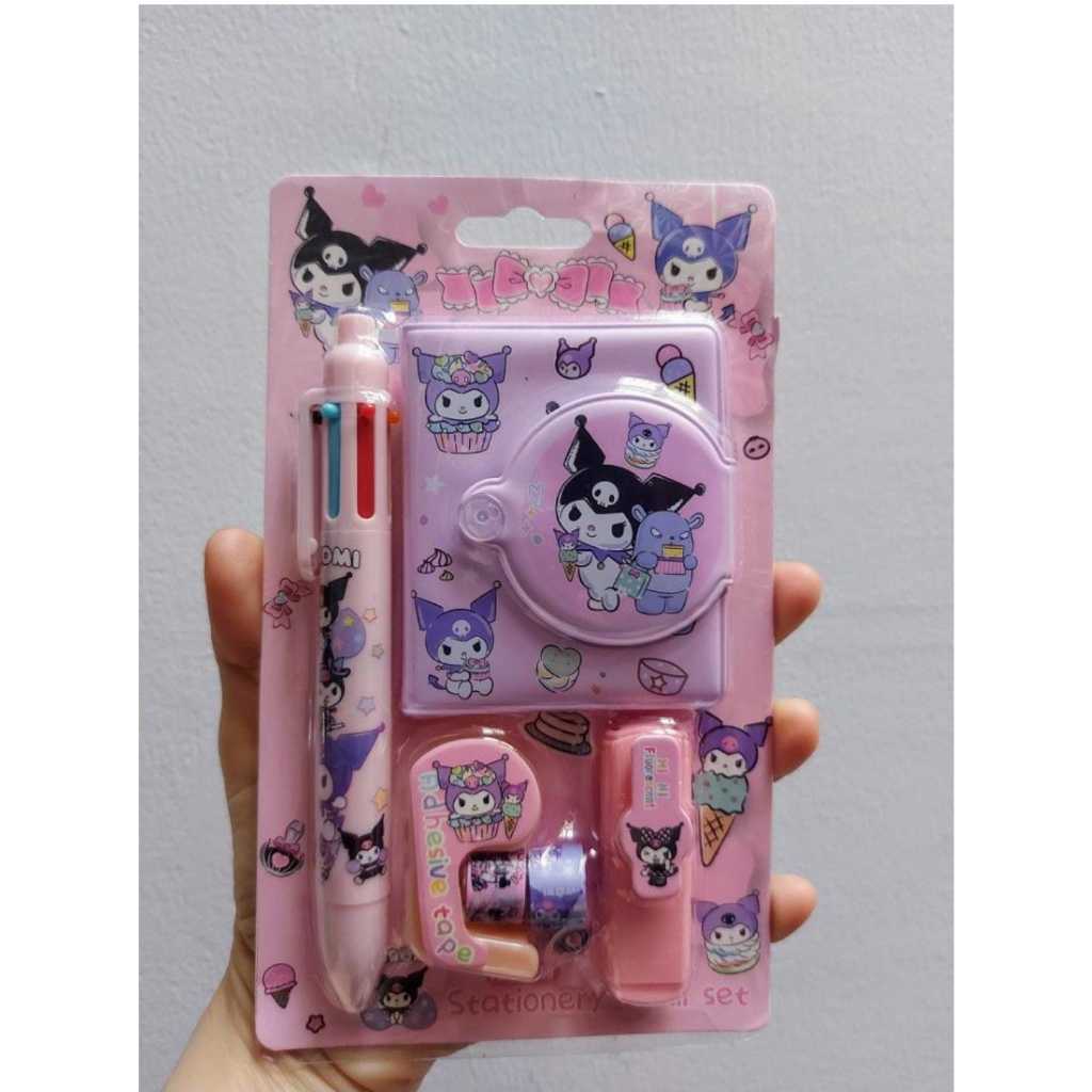 Pom 4 in 1 Cute Character Button Dairy Book/ Memo+Pen / Cute Mini Pen ...