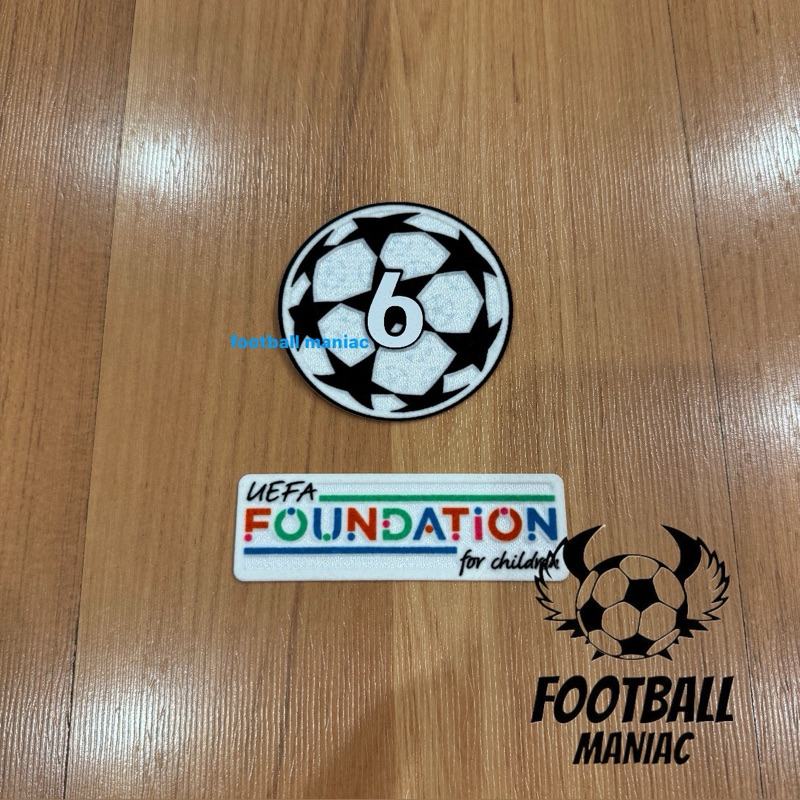 Original Champions League Starball 6 Patch + Foundation 2024/2025 for ...