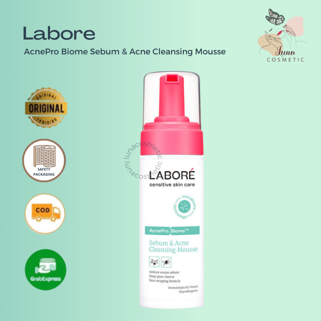 Labore AcnePro Biome Sebum & Acne Cleansing Mousse 150ml | Shopee Malaysia