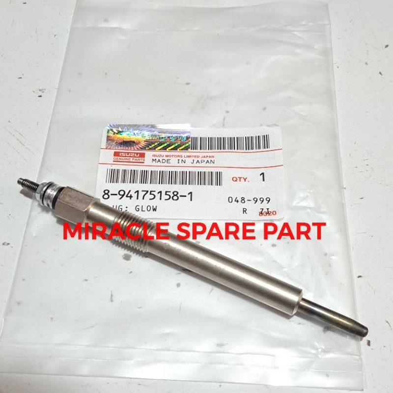 Isuzu DMAX D-MAX D MAX 3.0 3000cc 4JH1 BOSCH Glow Plug Heating Spark ...