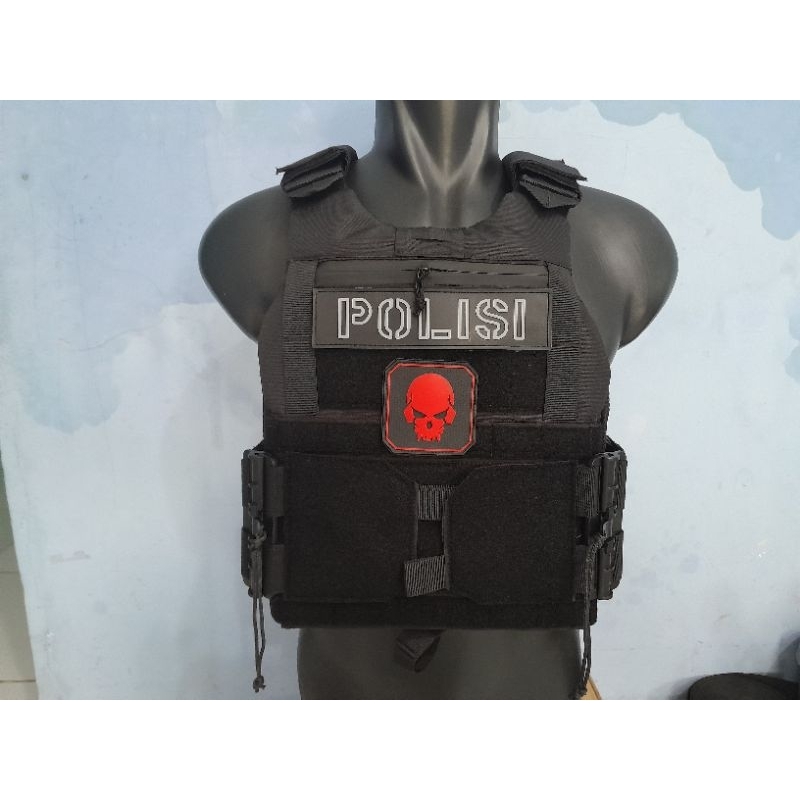Jpc body vest / Jpc vest with free dummy plate quick release | Shopee ...