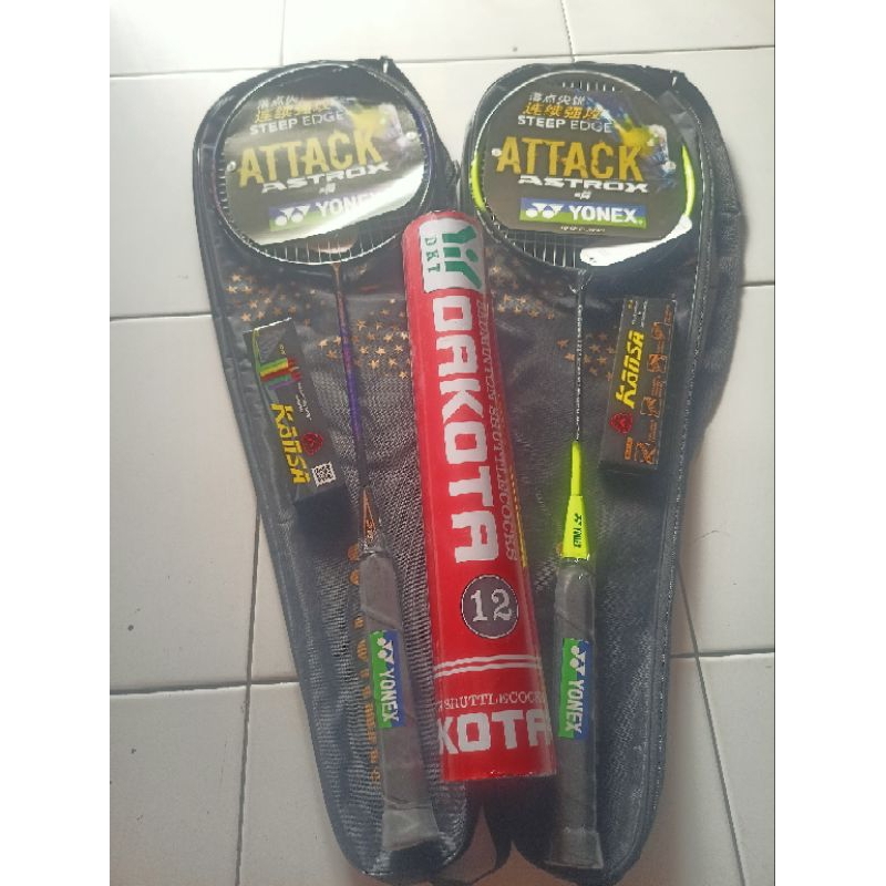 Compound BADMINTON BADMINTON Racket/Without Connection Complete Package ...