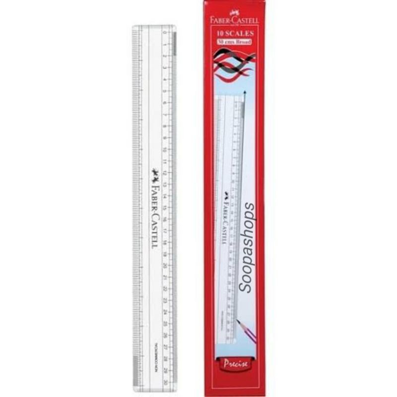Faber Castell Ruler 30cm | Shopee Malaysia
