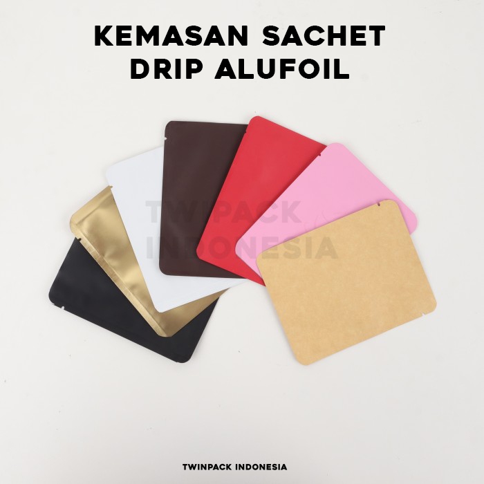 Alufoil Drip Sachet Packaging | Alufoil Ground coffee | Coffee ...