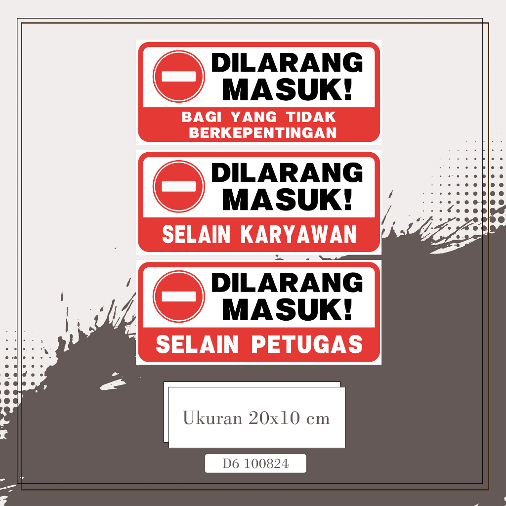 No Entry Sticker / No Entry Sticker / No Entry Sticker multi Sticker ...