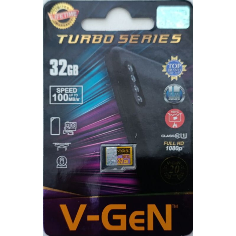 Mmc V-GEN 32GB ORIGINAL - HP Memory - CCTV Memory- Storage | Shopee ...