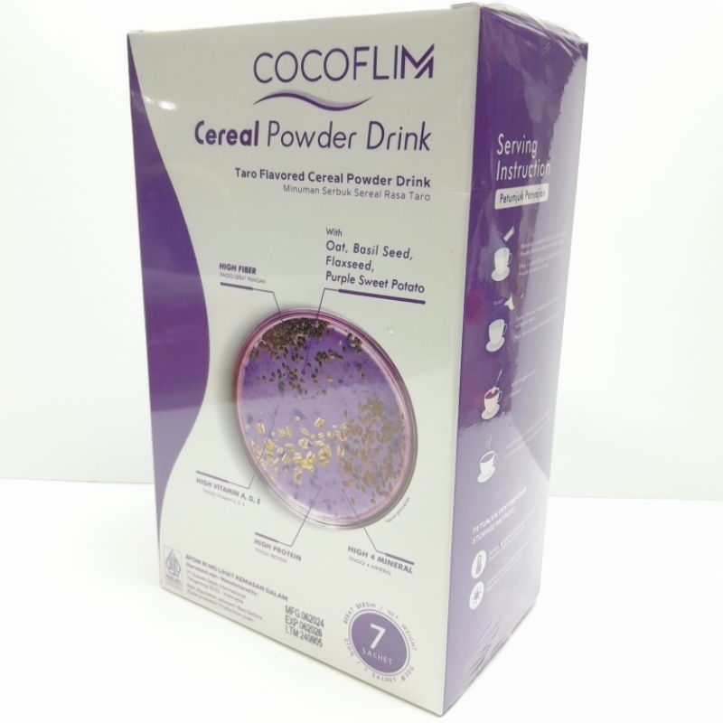 Cocoflim taro Cereal powder drink powder drink 7 Sachets | Shopee Malaysia