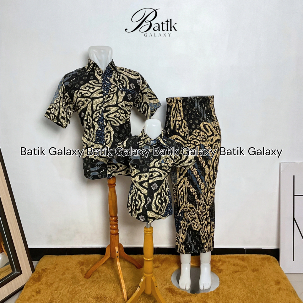 Galaxy batik - family batik - family batik set - uniform batik - father ...