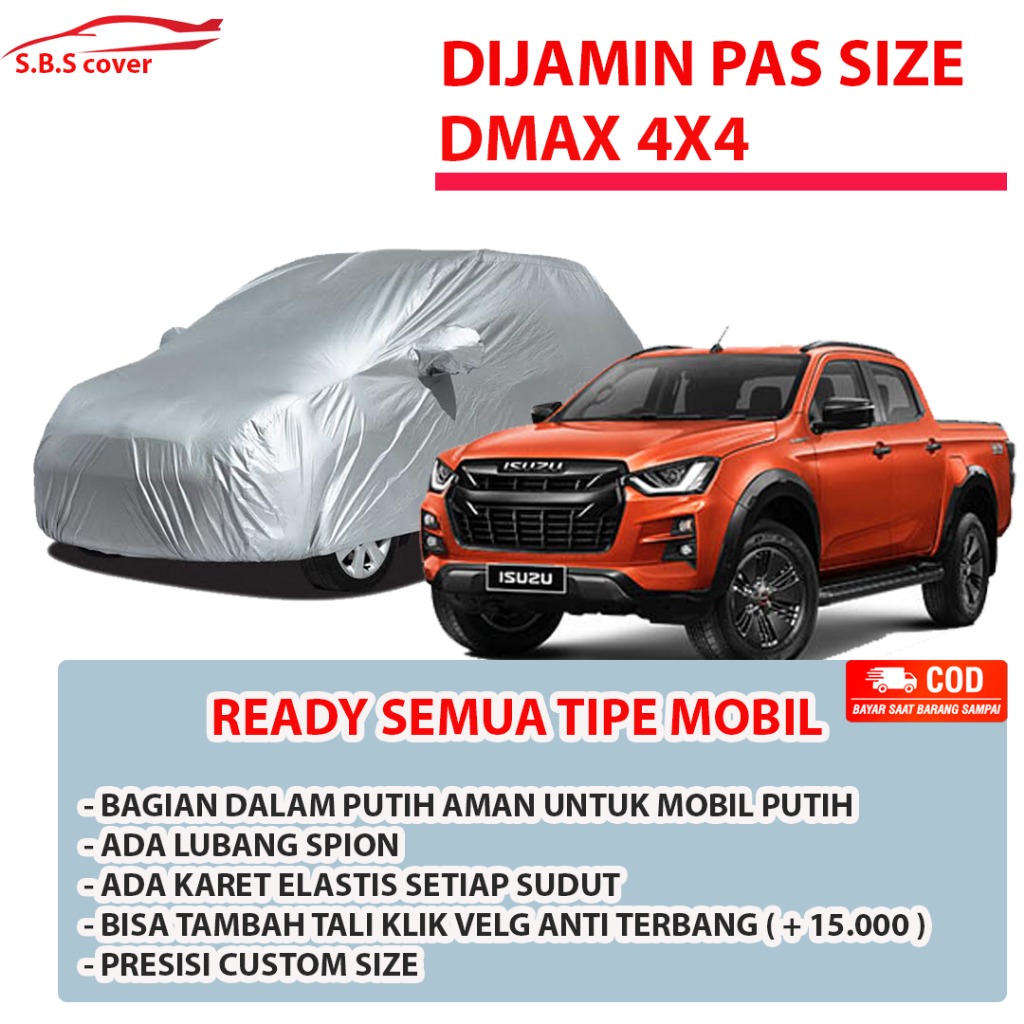 Dmax 4x4 Car Body Cover dmax Car Cover dmax 4x4 Car dmax 4x4 DC dmax ...