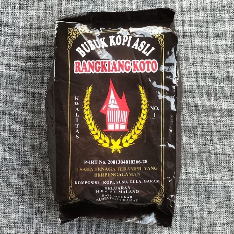 Original RANGKIANG KOTO COFFEE POWDER produced by Batusangkar 175gr ...