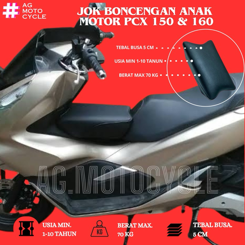 Pcx 150 PCX 160 Motorcycle Child Pillion Seat Child Seat for PCX 150 ...
