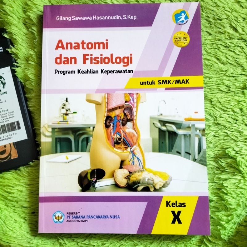 Original BOOK ANATOMY AND PHYSIOLOGY OF NURSING PROGRAMS CLASS 10 SMK ...