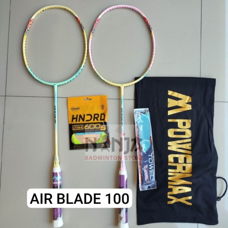 Powermax AIR BLADE 100 BADMINTON Racket ORIGINAL | Shopee Malaysia