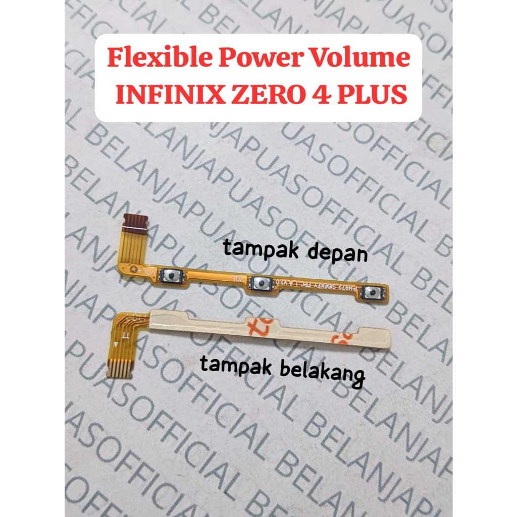 Flex Flexible Flexible Flexible Power On Off Volume INFINIX ZERO 4 PLUS X602 | Shopee Malaysia