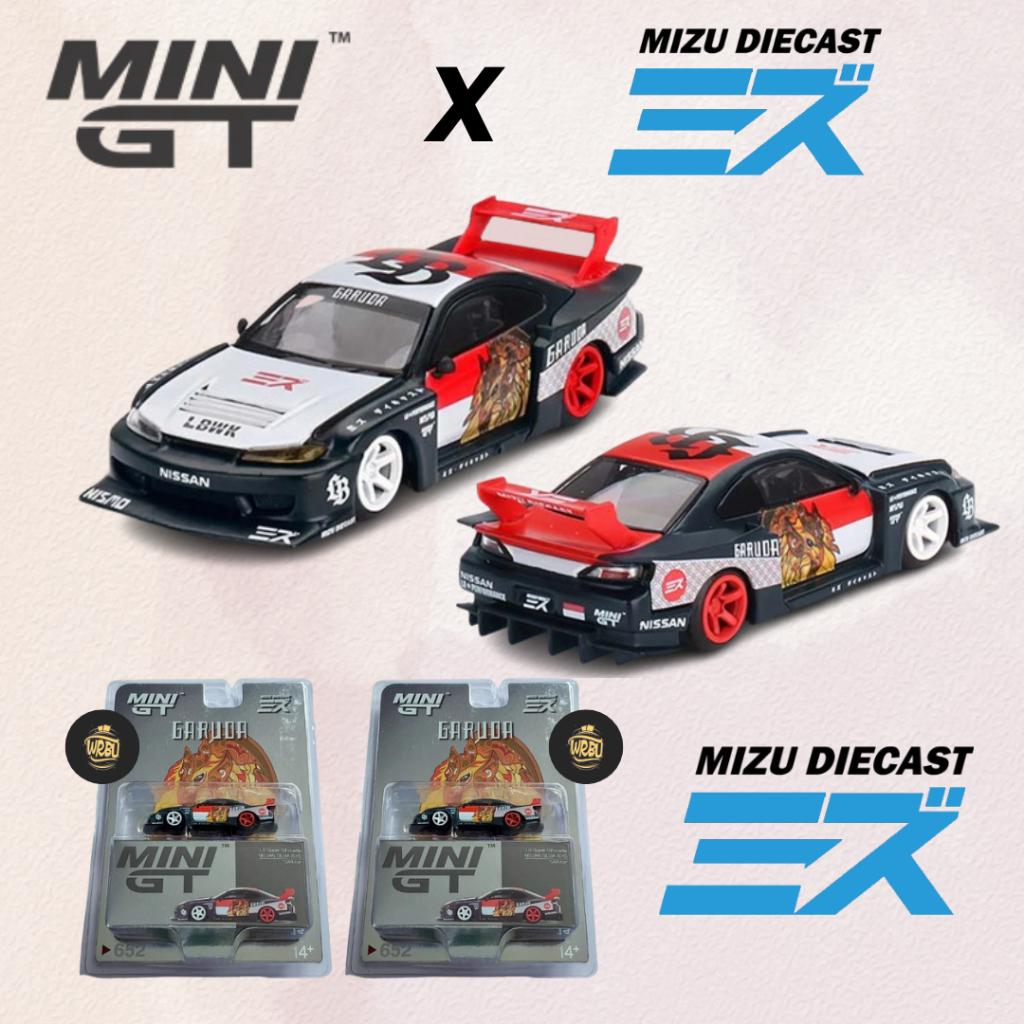 Mini GT MIZU LBWK S15 Garuda SIGN MIZU | Shopee Malaysia