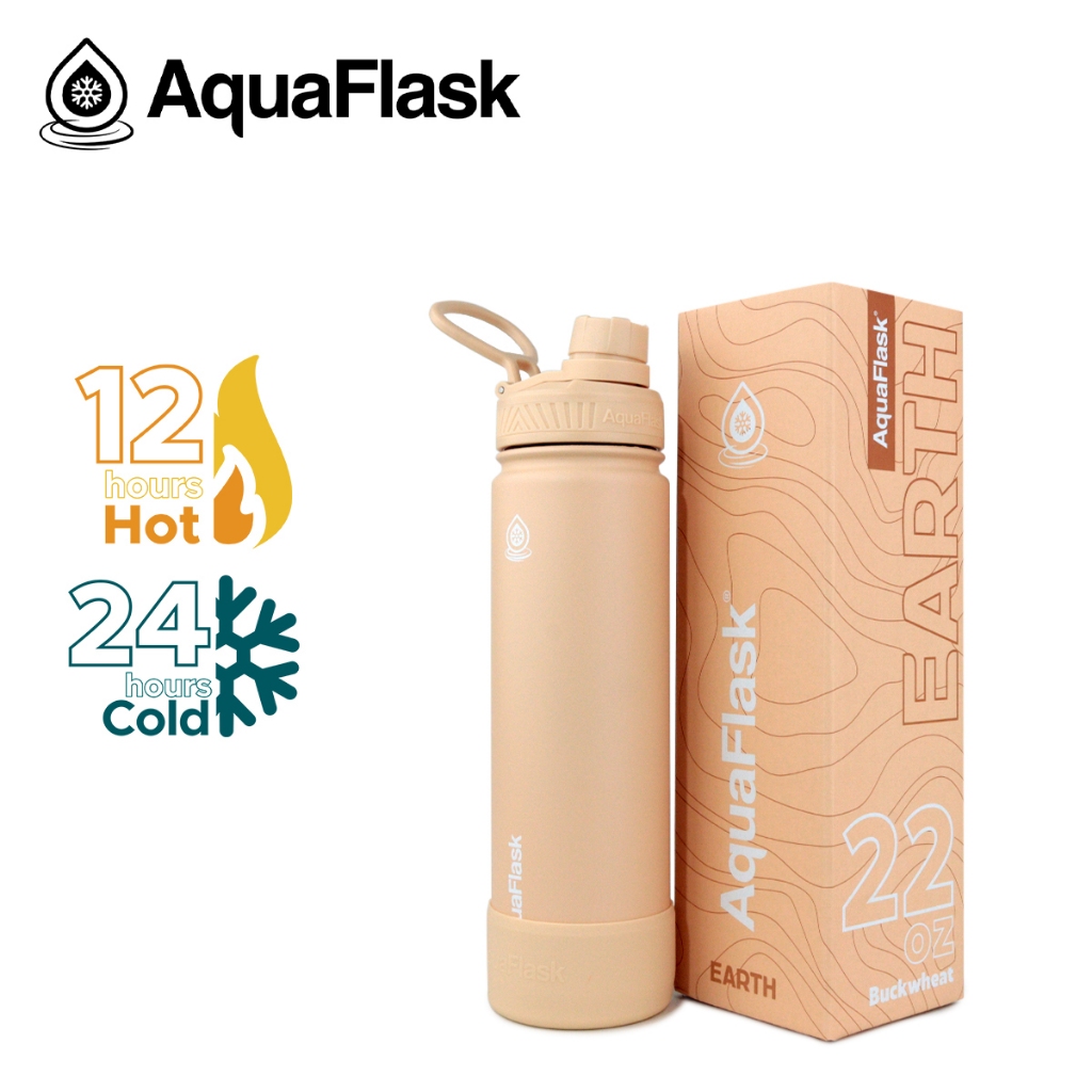 Aquaclassic Earth Collection Bottles/Tumbler 22oz / 32oz / 40oz - Buckwheat | Shopee Malaysia