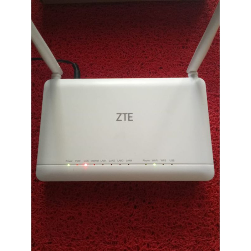 Gpon ont ZTE F670L wireless wifi router Blue port | Shopee Malaysia