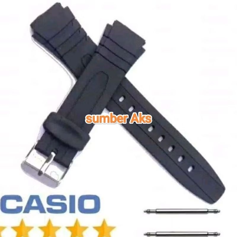 Casio W-573 W-755 W-755 Watch Strap Free pen Strap | Shopee Malaysia